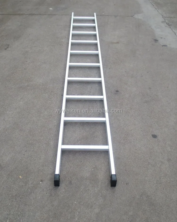 Aluminium Scaffolding Single Straight Ladder - Buy Scaffolding Ladder ...