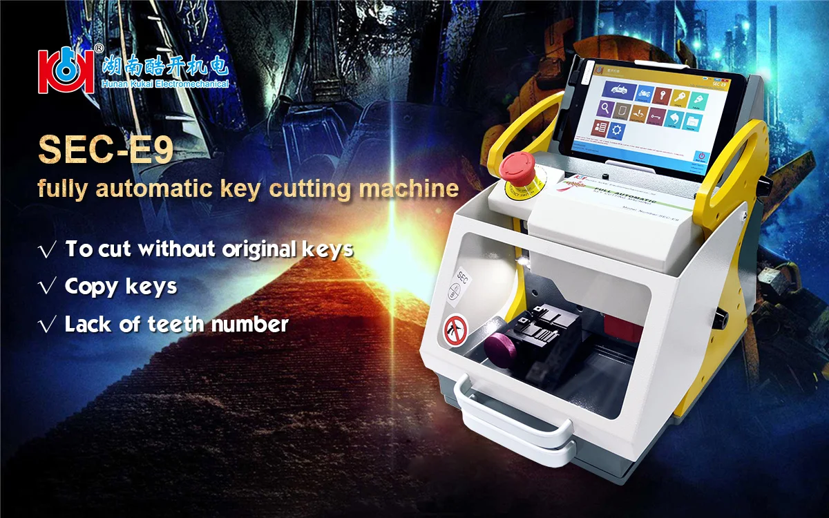 Kukai 2021 Multi-Language SEC-E9 Portable Smart Duplicate Car Key ...