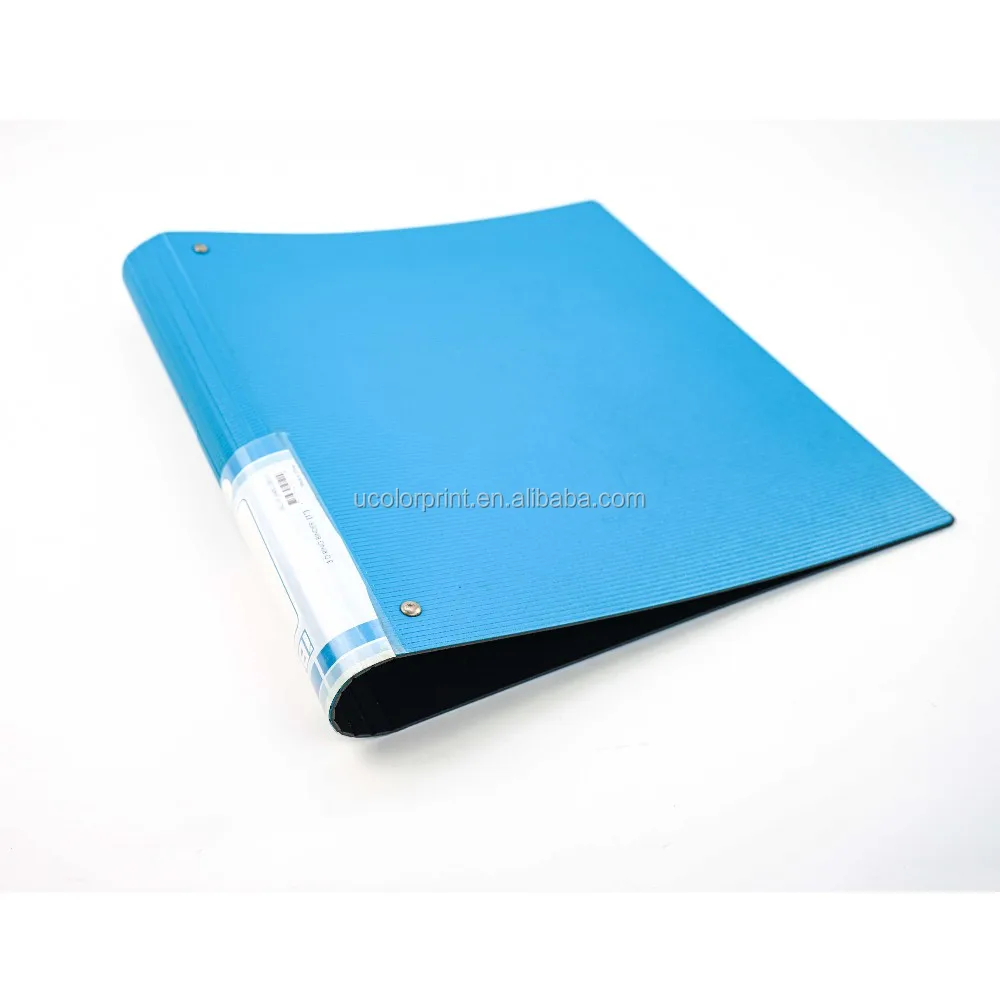 Custom A4 Size Round Spine Plastic File Folder With 3 D Rings - Buy ...