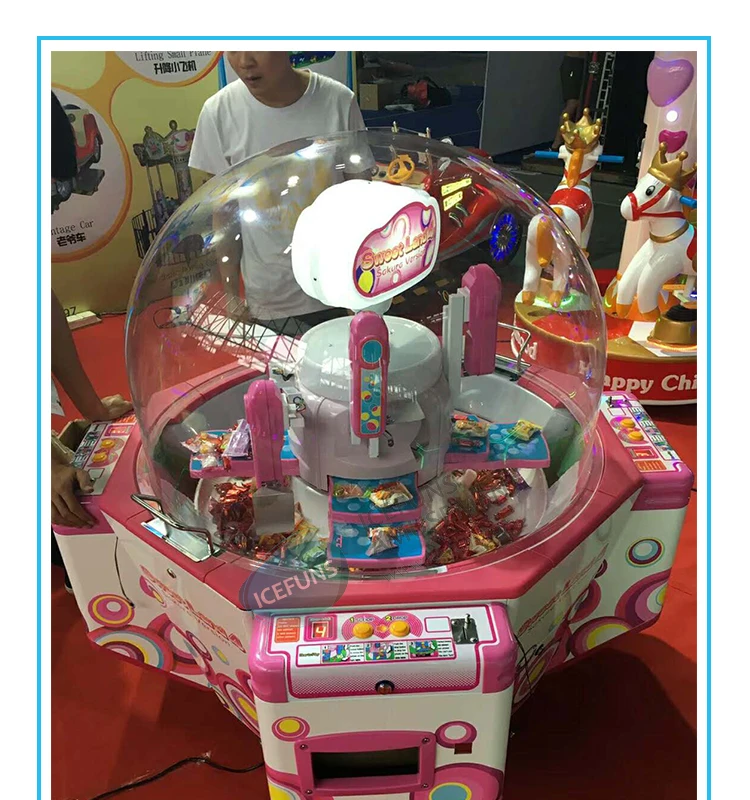 2019 Guangzhou Factory Hot Sales Arcade Games Sweetland4 Prize Claw ...
