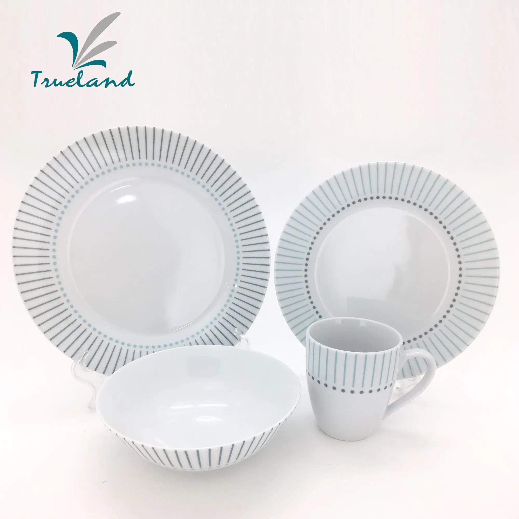 Chinese Porcelain Tableware 16pcs Porcelain Dinnerware Set - Buy ...