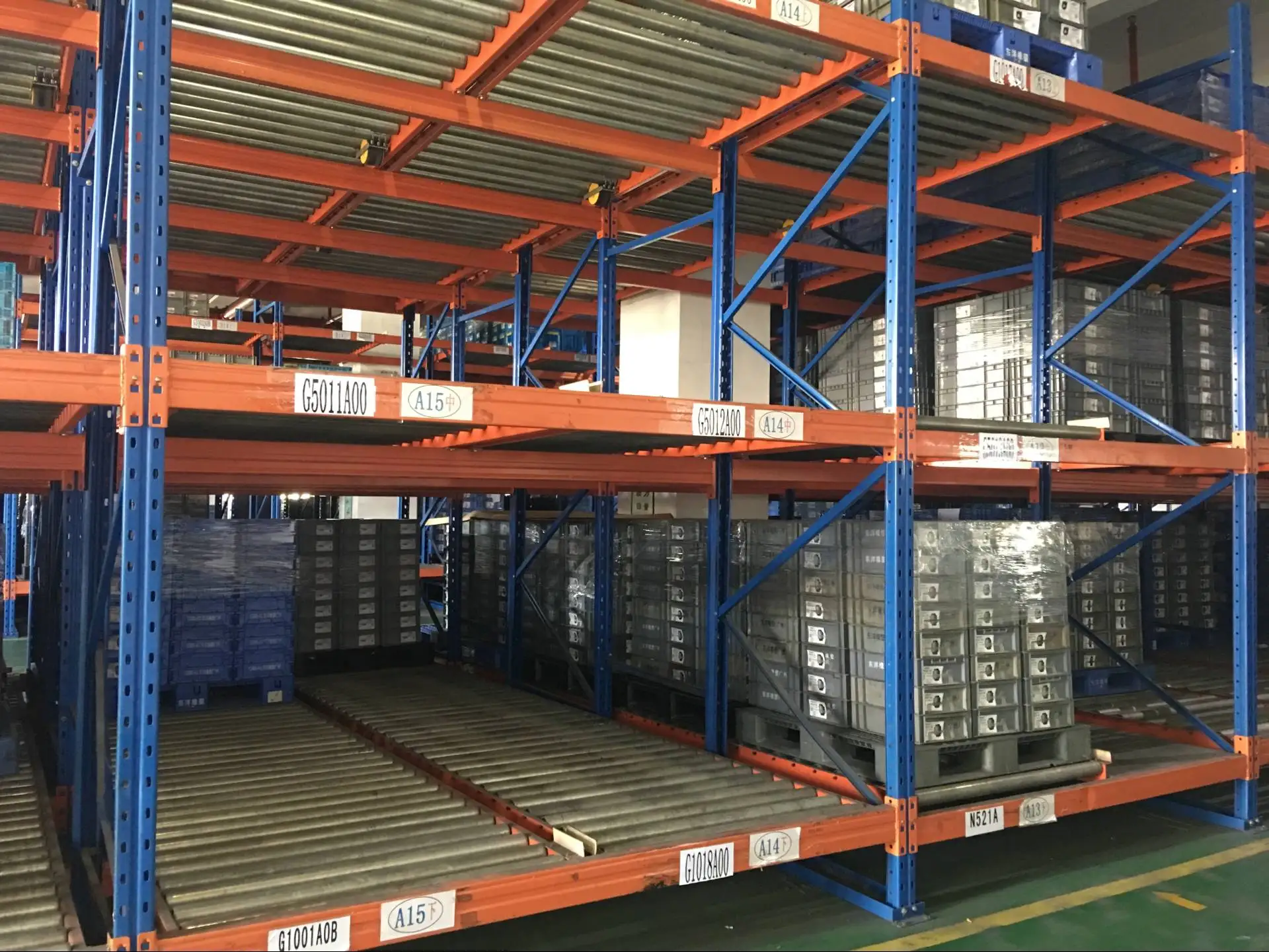 Alta Densidad De Flujo De Gravedad De Estanterías Para La Gravedad Rack ...