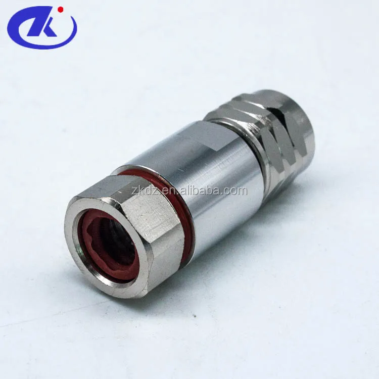 N Straight Male Plug Connector for 1/2" Superflex Cable Clamp Type ...