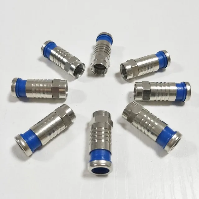 Rg59 Coax Cable Connector Compression F Connectors Coaxial F Type ...