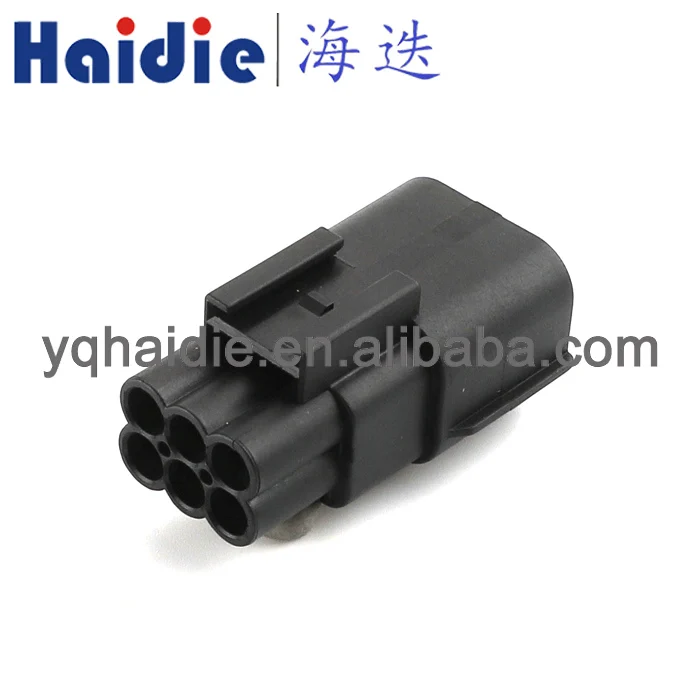 Haidie 6 Pin Male sealed Waterproof Electrical Automotive Wire Harness ...