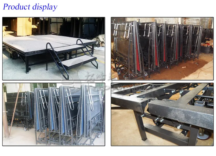 Aluminum Assemble Easy Portable Foldable Foldaway Folding Up Banquet ...