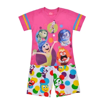 Wholesale Stock Inside Out Children Girls Sleeping Wear Summer 2pcs Set ...