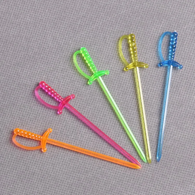 Plastic Cocktail Picks / Plastic Toothpicks / Plastic Fruit Pick Series ...
