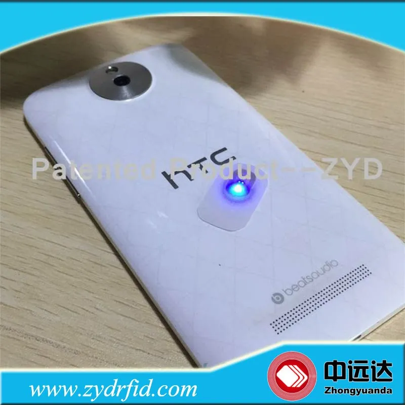 Smart Nfc Nail Flashing Mobile Phone Led Light Sticker - Buy Mobile ...