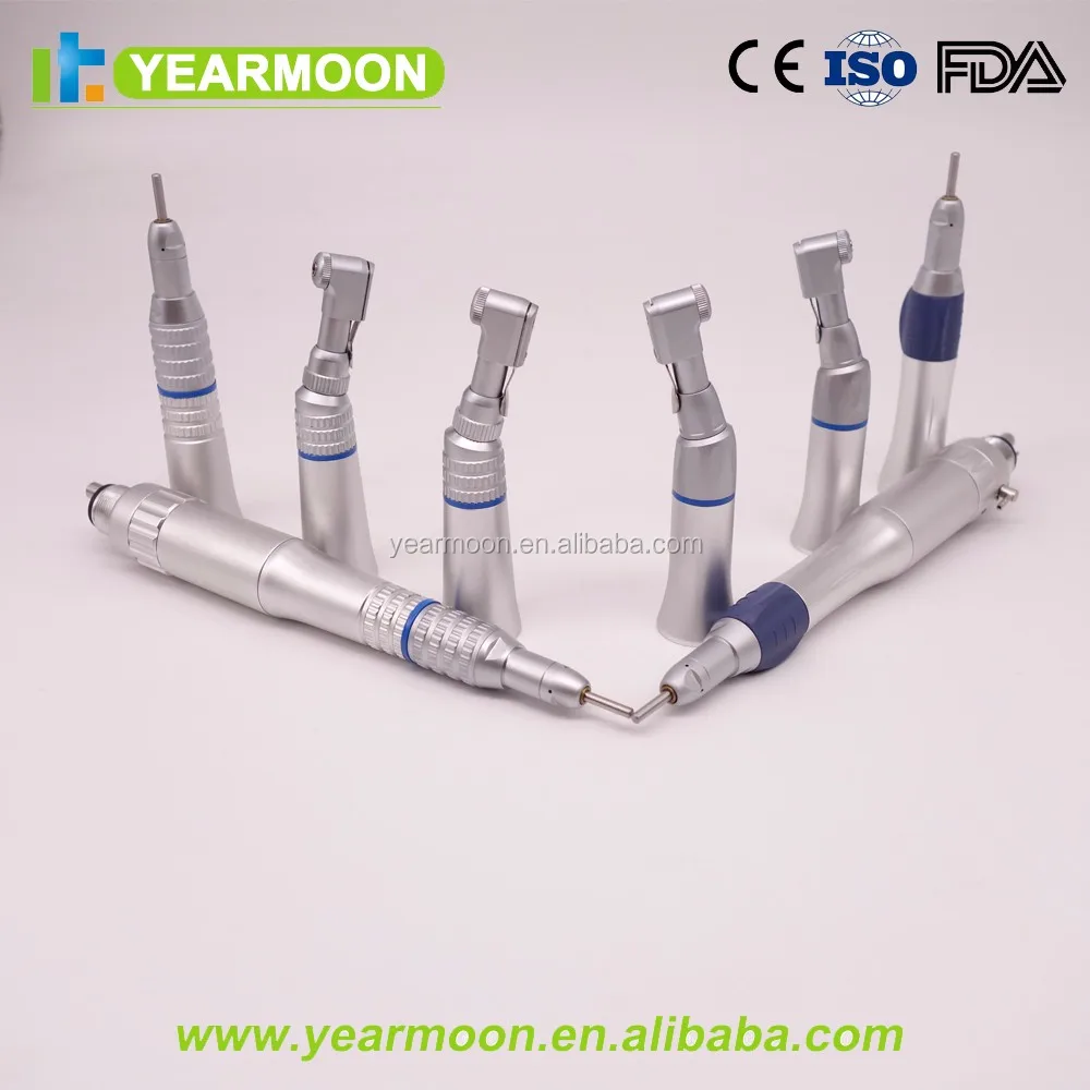 Dental Surgical Supplies Low Speed Handpiece Set Straight / Air Motor ...