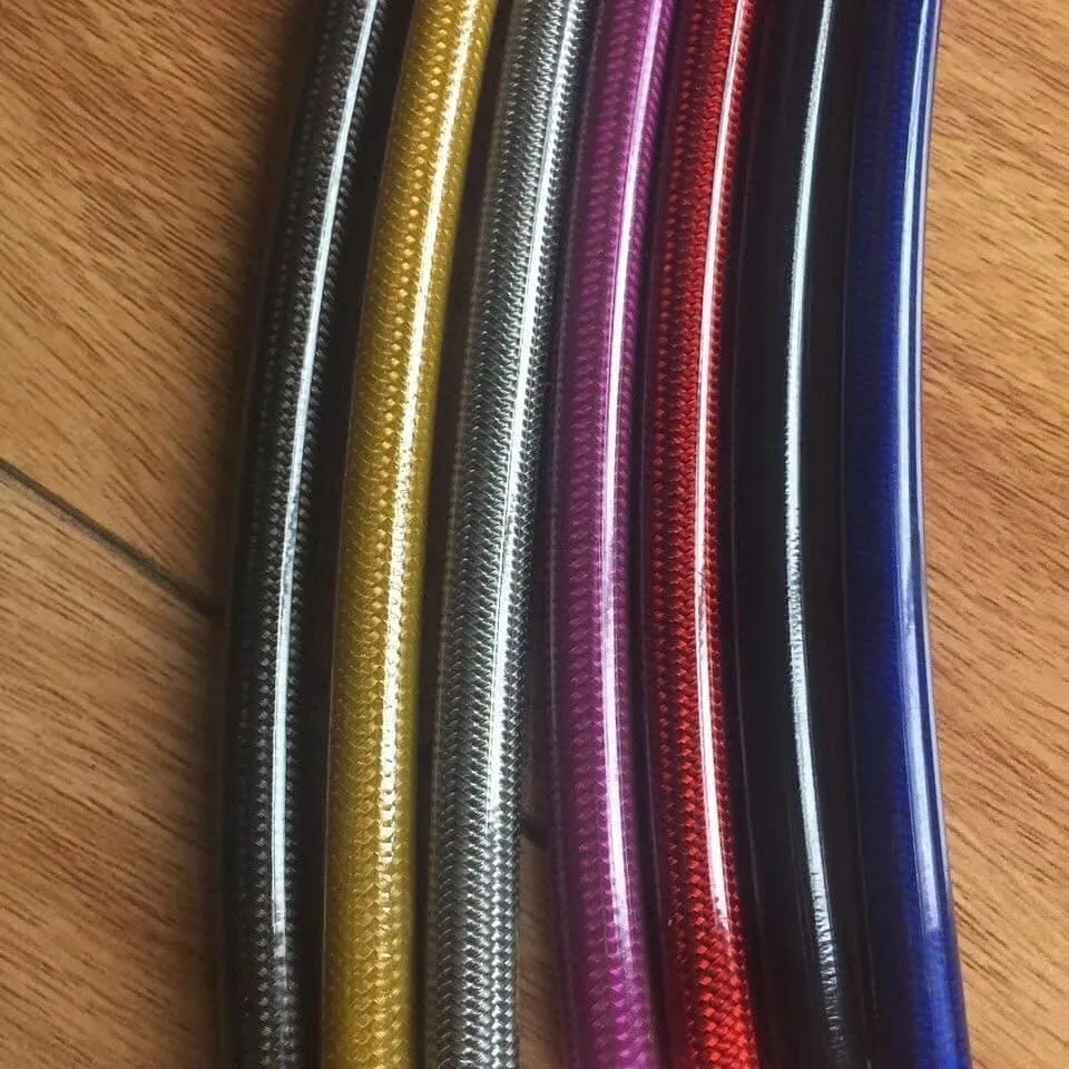 An3 1/8'' Auto And Motorcycle Stainless Steel Braided Flexible Brake ...