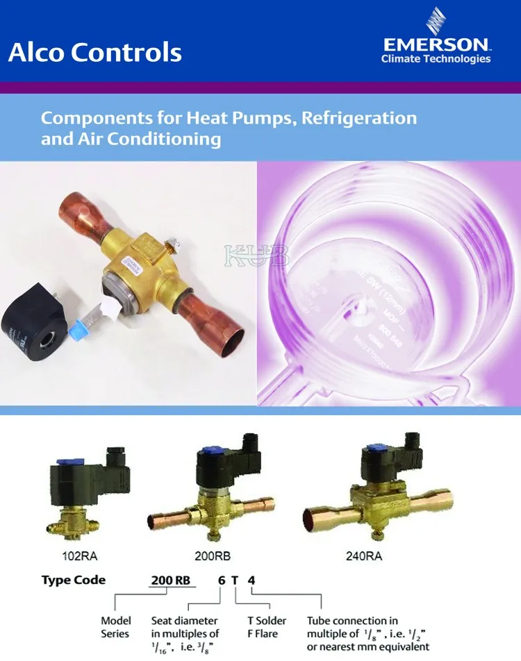 200rb 6t5 With Coil Solder 2 Way Solenoid Valve - Buy Solenoid Valve ...