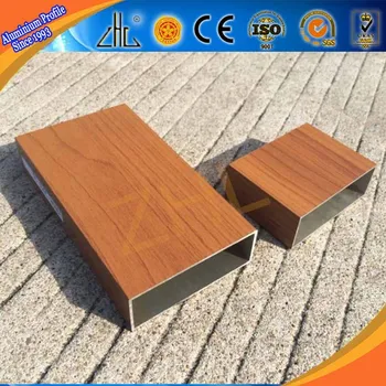 New! Coated Wood Grain Aluminium Profile,Aluminum Wood Finish Profile ...