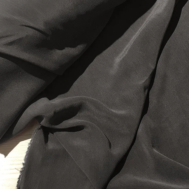 Sandwashed Silk Fabric - 100% Silk Crepe De Chine