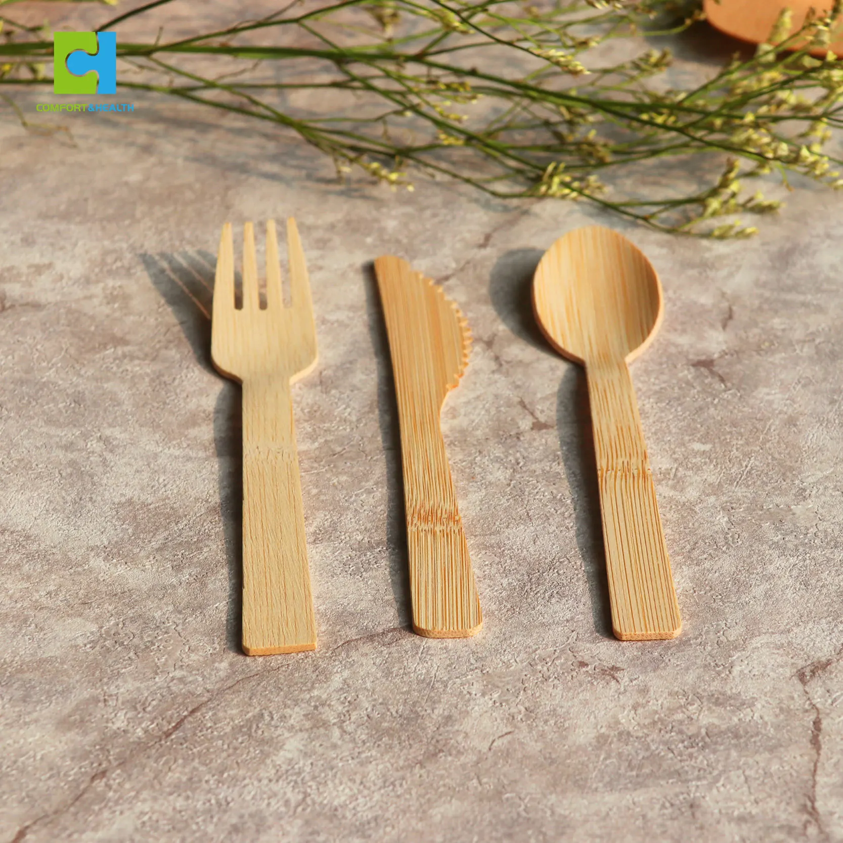 100% Natural Eco Friendly Bamboo Pulp Round Plate Biodegradable ...