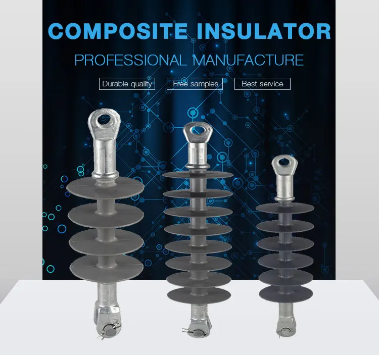 Hot Sale Manufacturer 15KV Polymer Silicon Composite Insulator