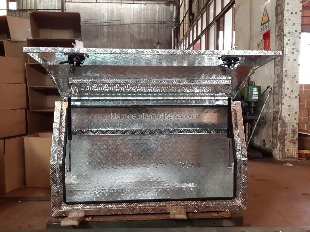 Custom Aluminum Checker 4x4 Pickup Truck Hi-side Tool Box For Utes ...