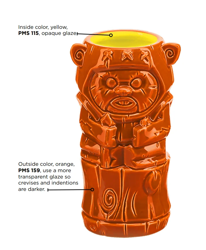 12 Inch Tall Solar Tiki Statue - Decorative Polyresin
