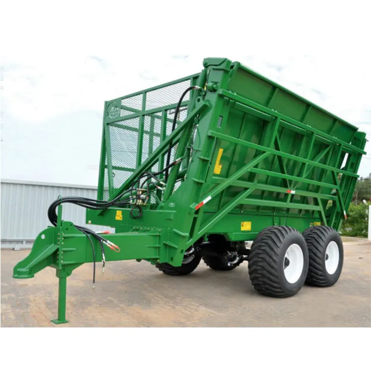 10ton Tipping Sugarcane Trailer For 160hp Tractor - Buy Sugarcane ...