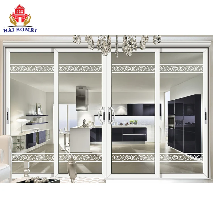 Modern Design Aluminum Metal Frame Sliding Door - Buy Sliding Door For ...