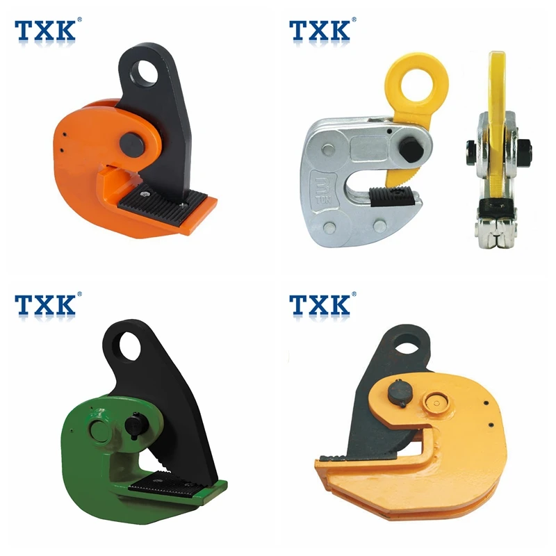 Steel Plate Drop Forged Vertical Lifting Clamp / Vertical Plate Lifting ...