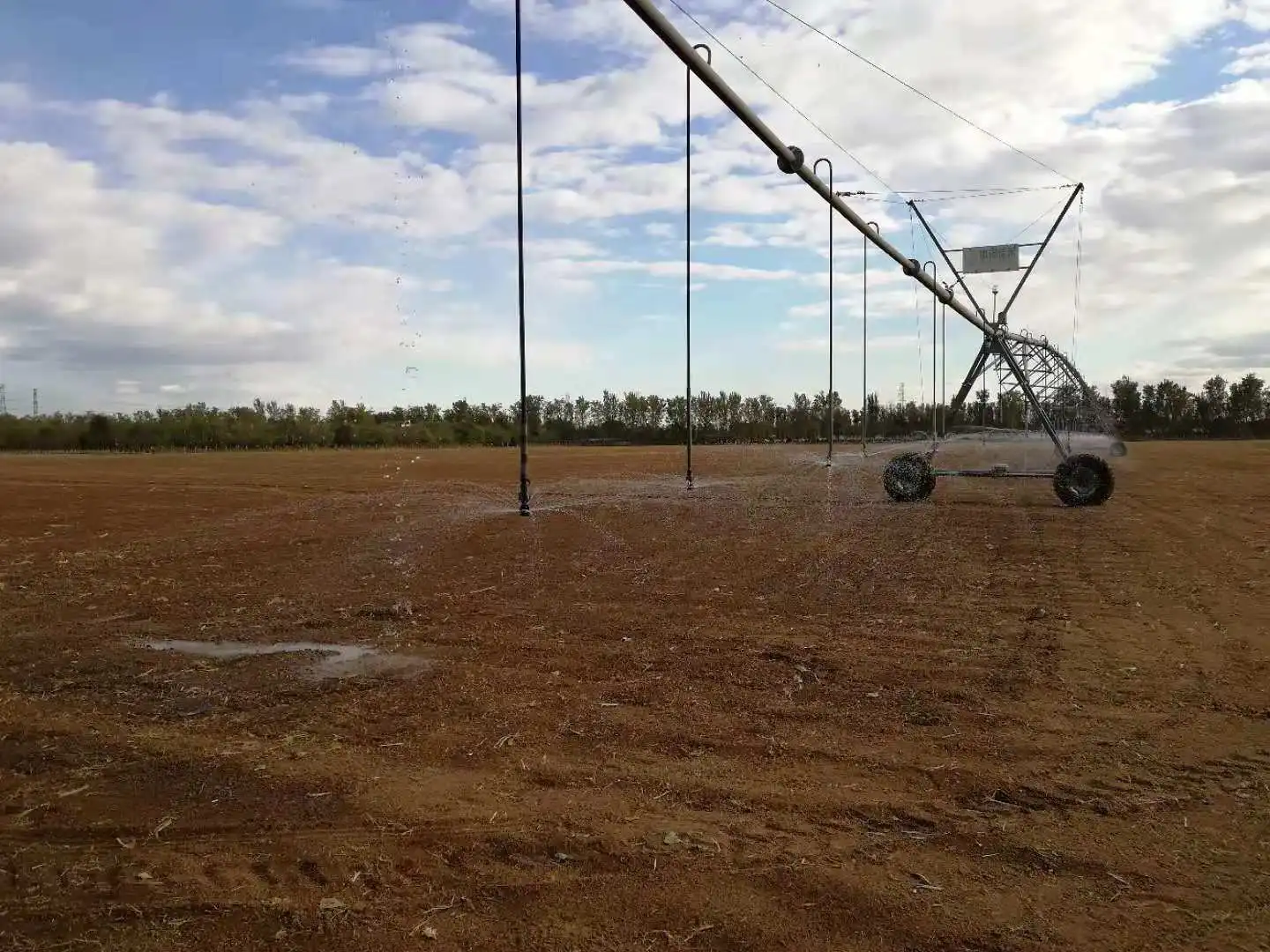 1- 200 Hectare Solar Movable Fixed Center Pivot Irrigation System