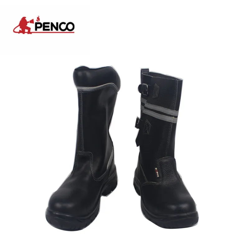 Steel Toe Fire Resistant Fireman Rubber Safety Boot| Alibaba.com