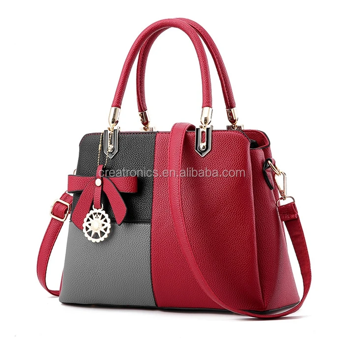 With Bowknot Decoration Shenzhen Handbags Systyle Handbag For Woman ...