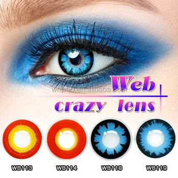 Hot Selling Ice Blue Cosplay Contact Lenses Change Eye Color Magic ...