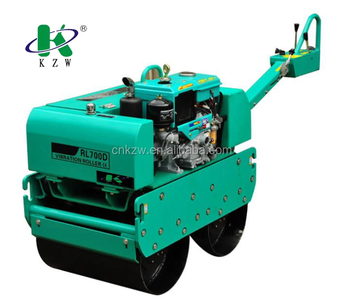 Walk Behind Double Drum Vibration Baby Roller Compactor for Sale ...