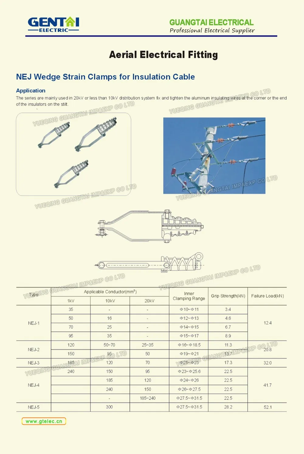 High Quality Insulated Suspension Clamp Abc Suspension Clamp Assembly ...