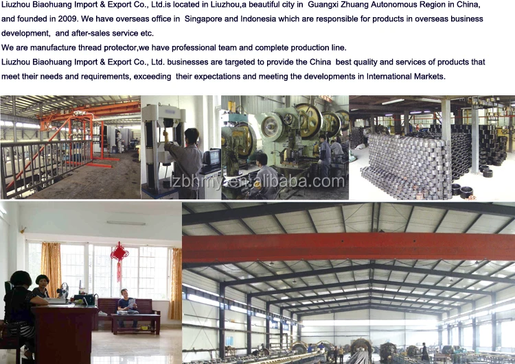 Api Heavy Duty Plastic Drill Pipe Thread Protector For Octg - Buy Api ...