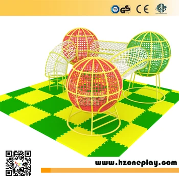 Handcraft Crocheted Rainbow Net Balls And Trees For Kids Indoor ...