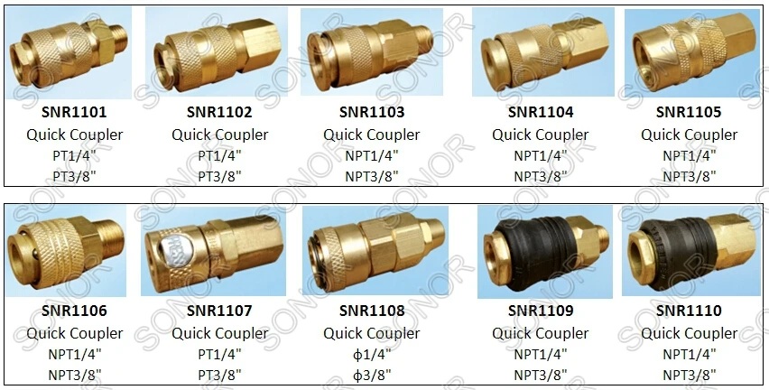 Brass Air Quick Coupler For Air Compressor - Buy Air Quick Coupler ...