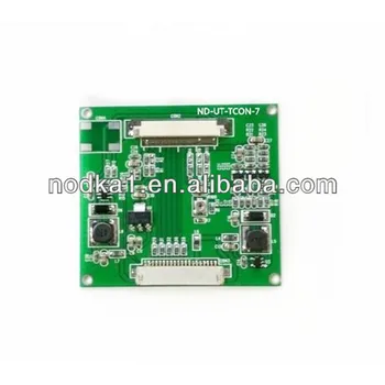 T-con Board For 4.3inch/5inch 40pin Ttl Interface To Lvds Interface Lcd ...