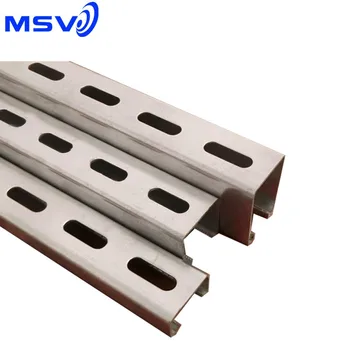 Perforated Aluminum C Strut Channel Size - Buy Strut Channel,Aluminum C ...