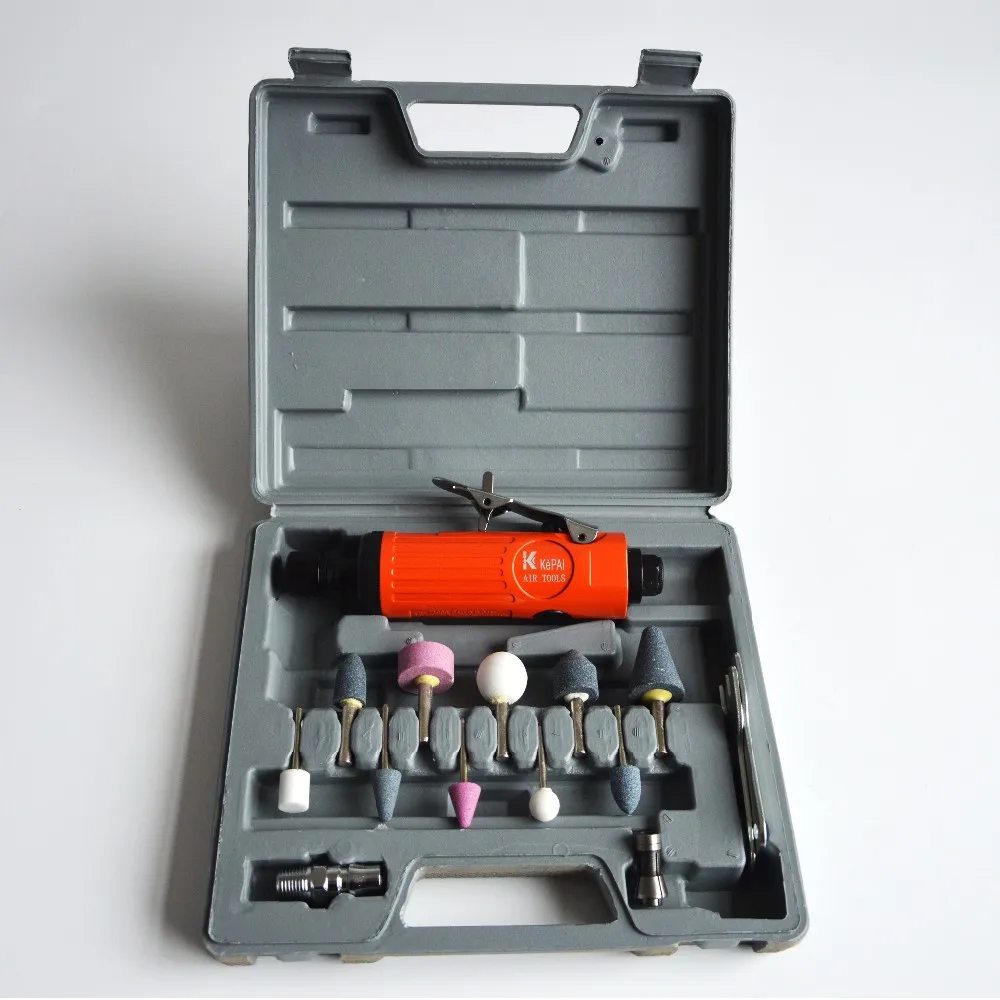 Kr-812k 22000rpm Mini Air Die Grinder Kit Professional Pneumatic Tools ...