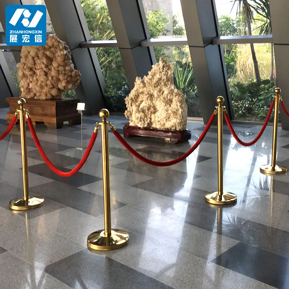 Red Carpet Poles - VIP Queue Barriers for Banquet Halls