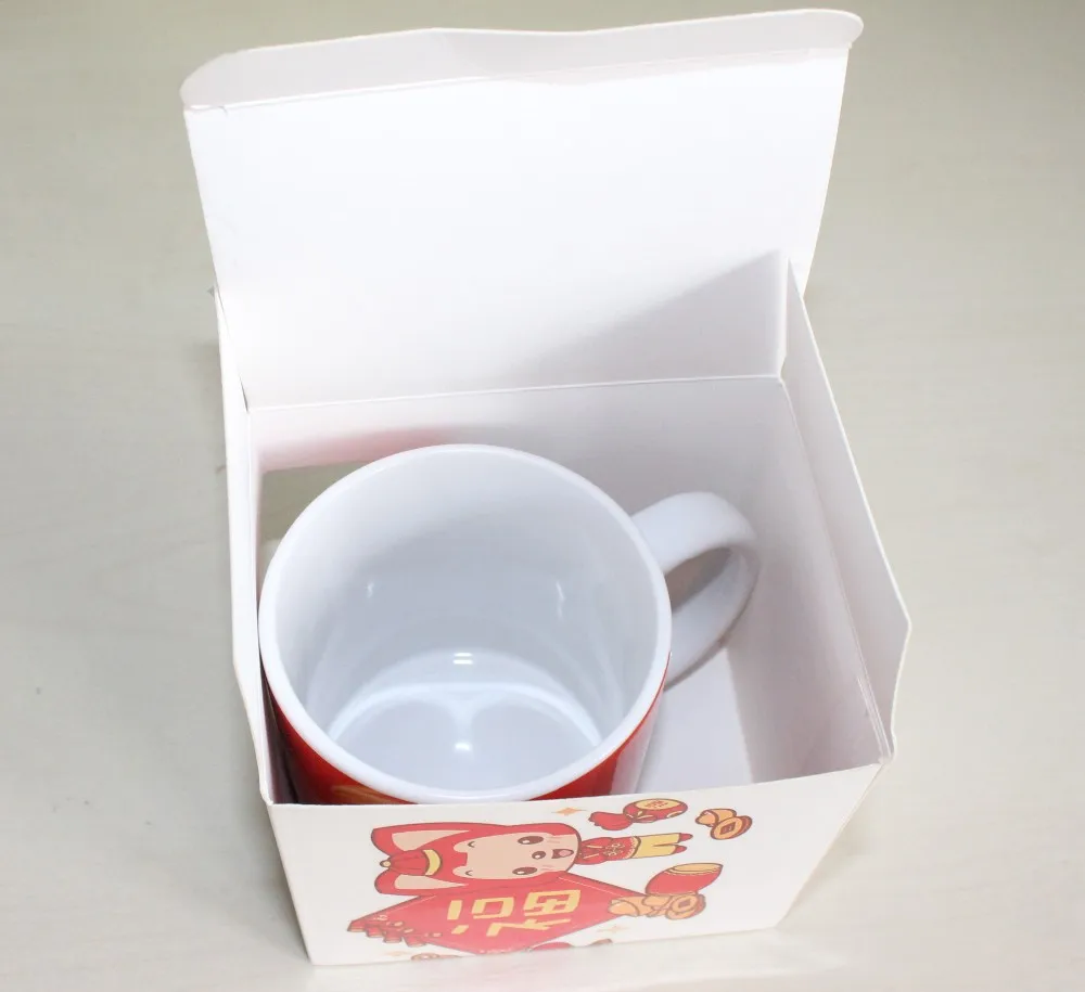 Cheap Price Sublimation Coated Custom Cardboard Paper 11oz Coffee Mug ...