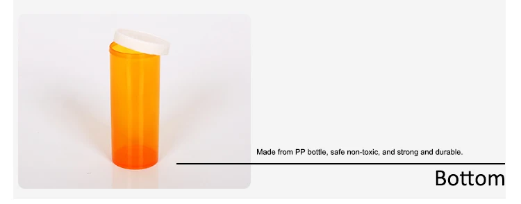 8dr Snap Cap Vials - Eco-Friendly, Easy to Open Pharmacy Vials