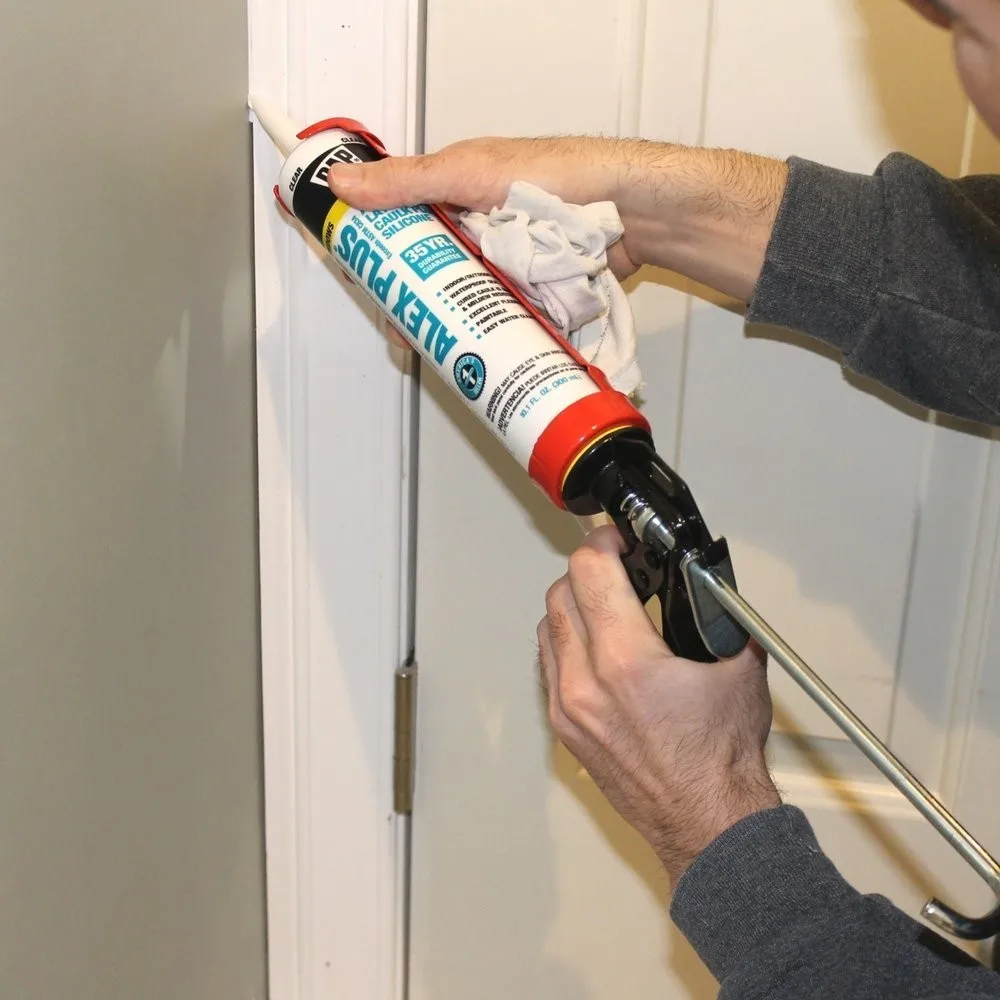 Professional Caulking Gun Ergonomic Handle And Thumb Pressure Release ...