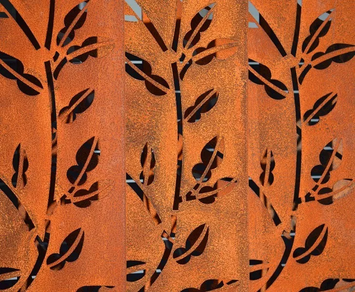 Perforated Corten Steel Panels for Durable Building Solutions