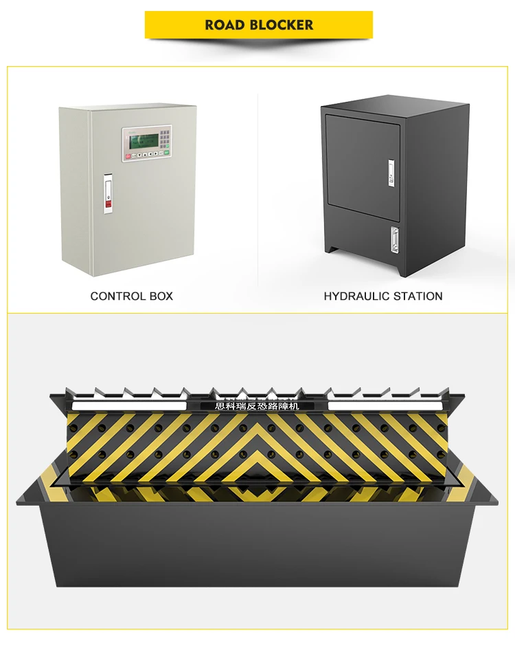 High Safety Anti-terrorist Hydraulic Vehicle Barriers/ Driveway Road ...