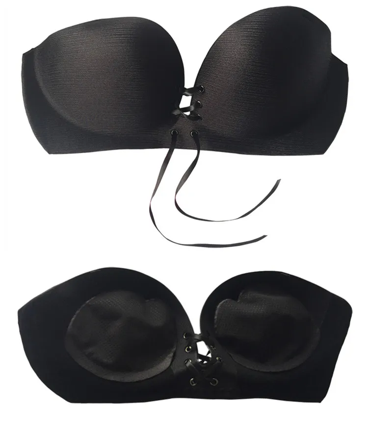 Hot Sales New Inflatable Bra Air Push Up Bra Strapless Dresses Stealth ...