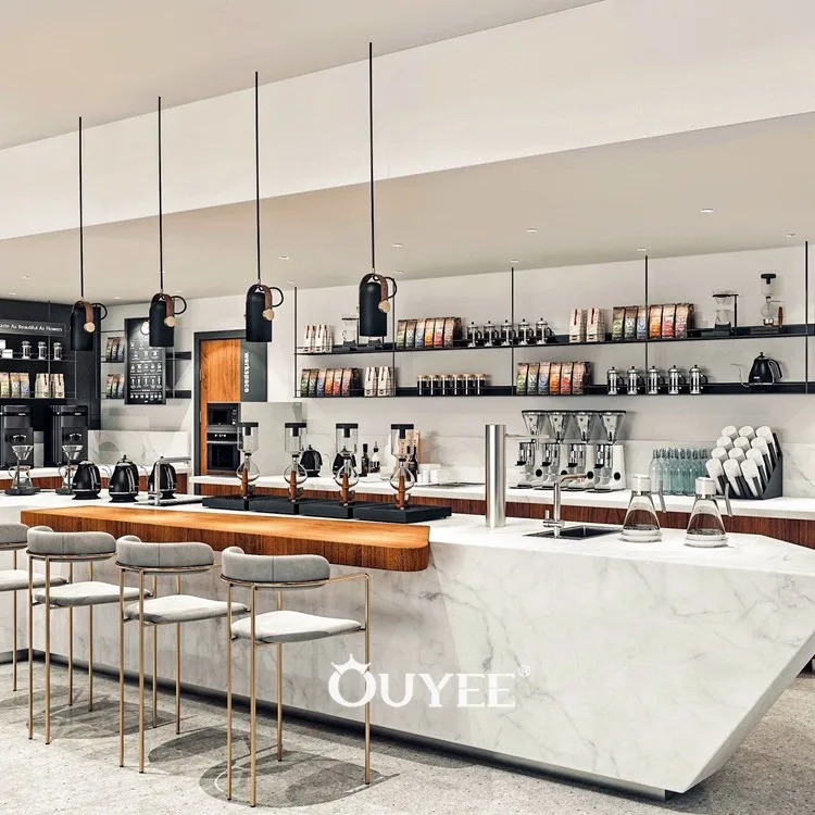 Customized Coffee Shop Interior Design - OUYEE Solutions