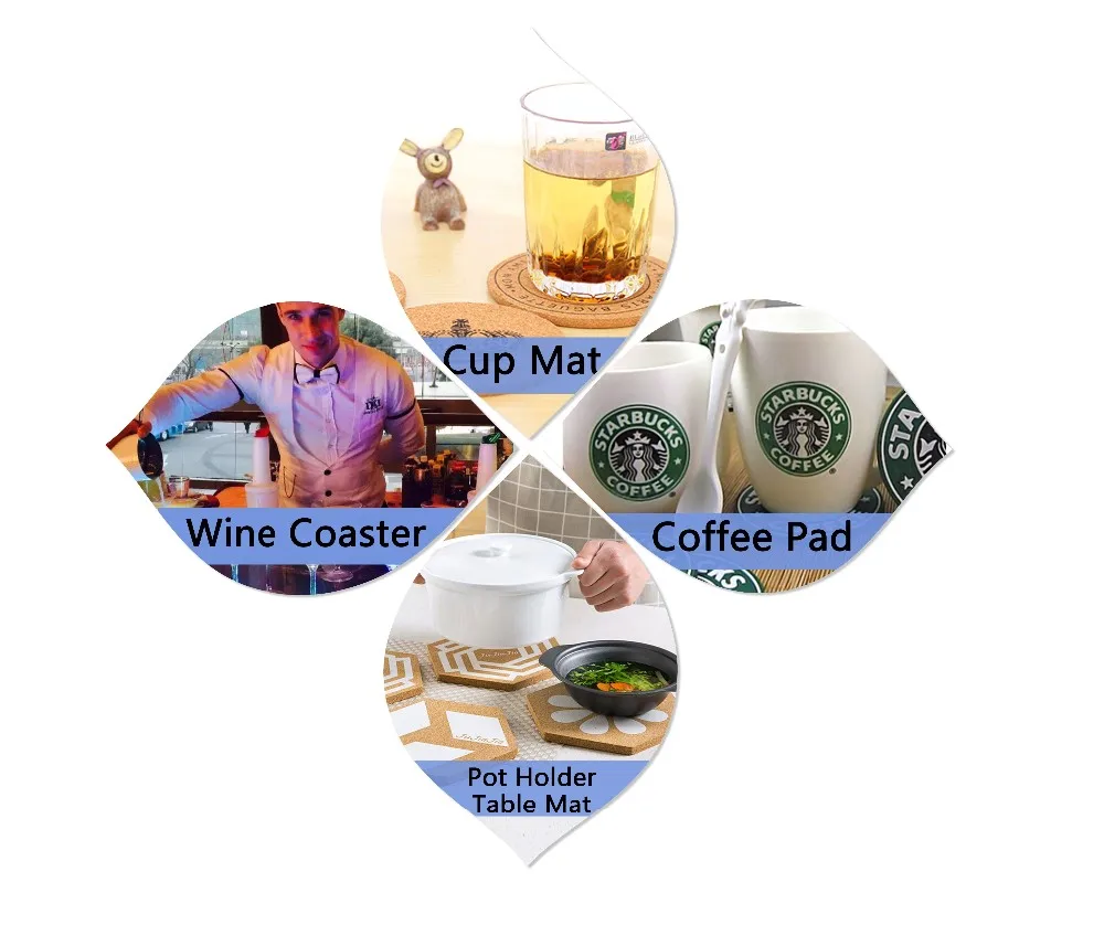 Wholesale Customize Absorbent Paper Coasters Blank Round Tissue Bar ...