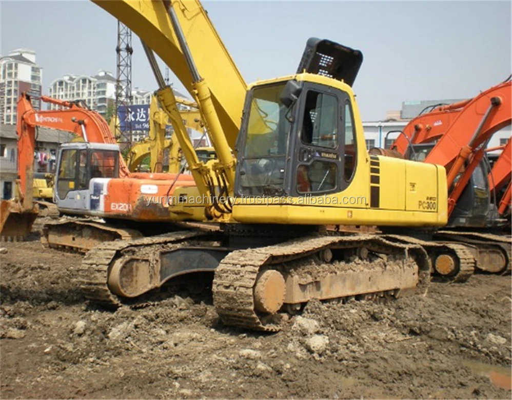 Used Komatsu Pc300-6 Excavator Pc300-7 Crawler Excavator / Japanese ...