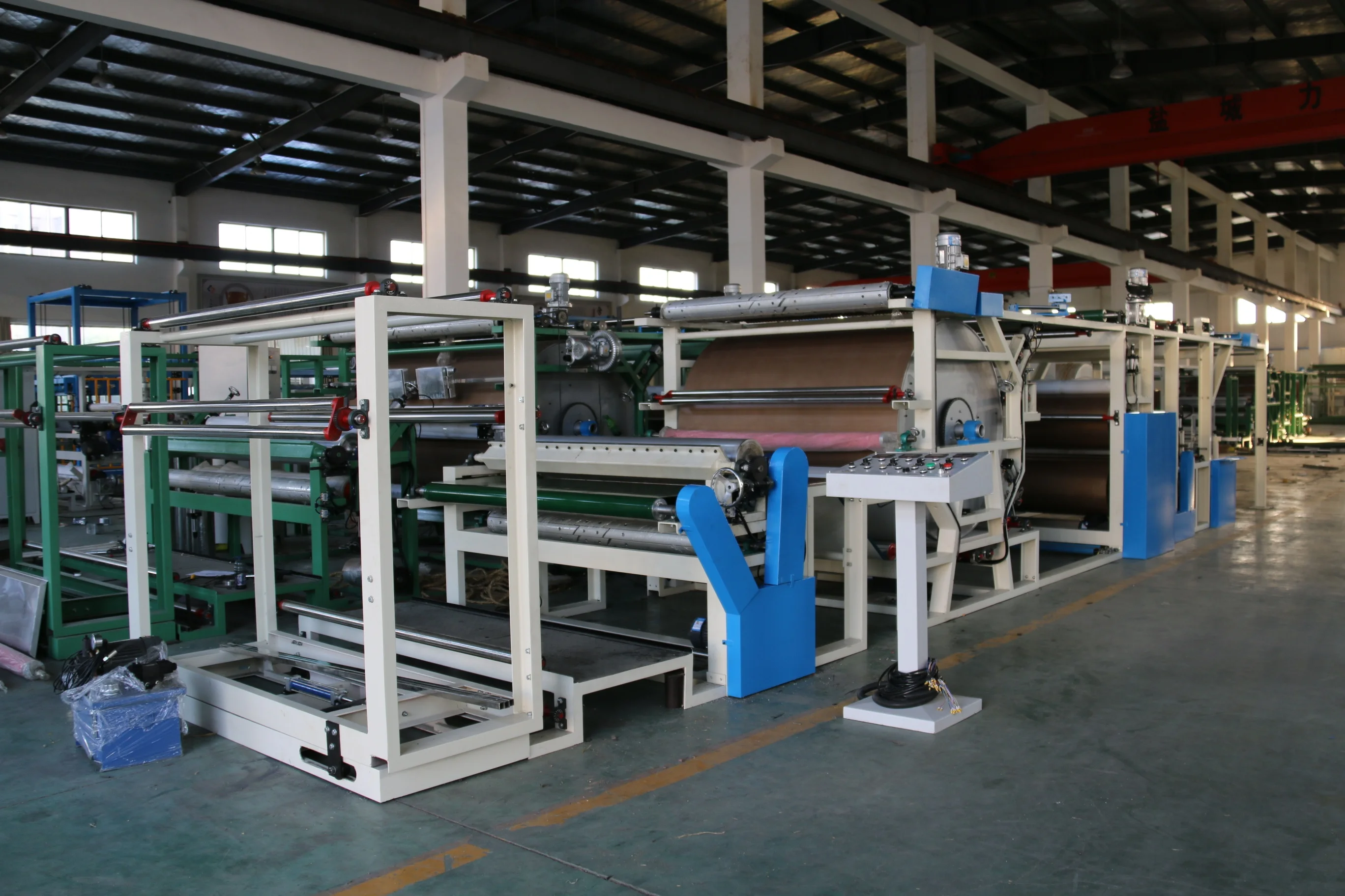 Fabric to Film Laminating Machine - Solvent Glue Lamination