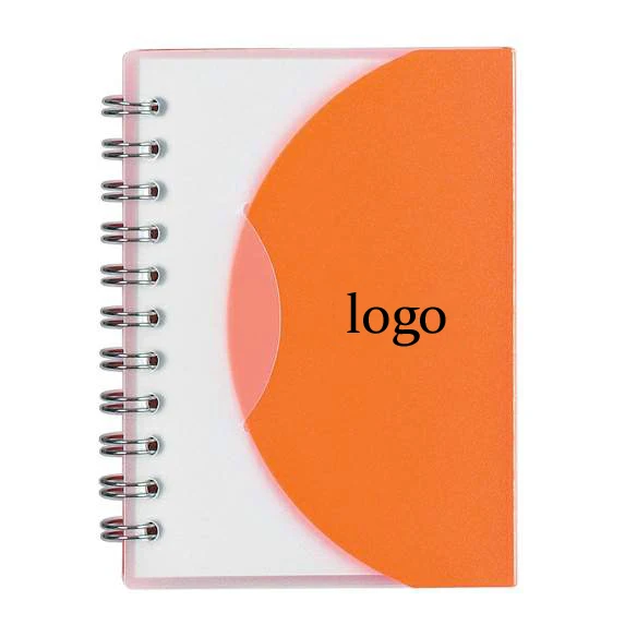 Oempromo Colorful Custom Plastic Cover Spiral Bound Notebook - Buy ...