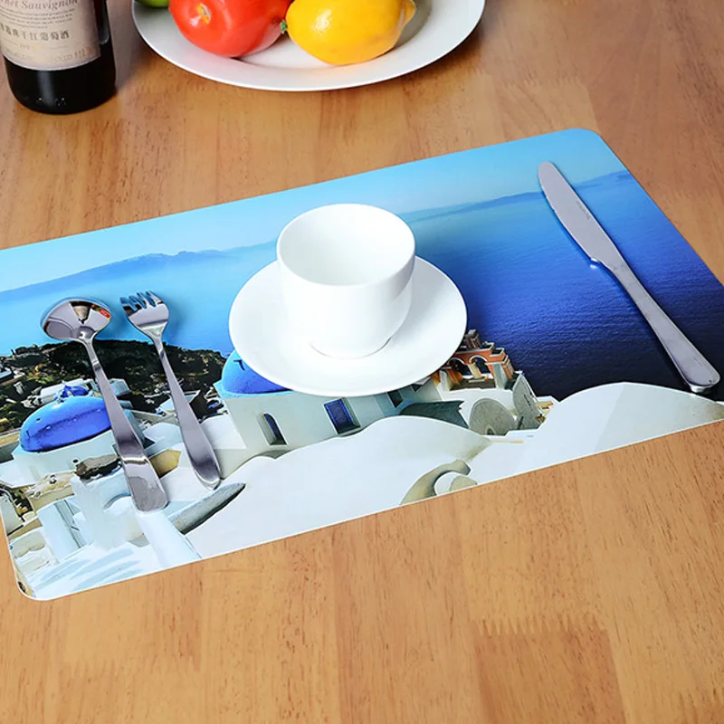Pp Placemat Plastic Table Mat & Coasters Dining Tablemat Coffee Mat ...